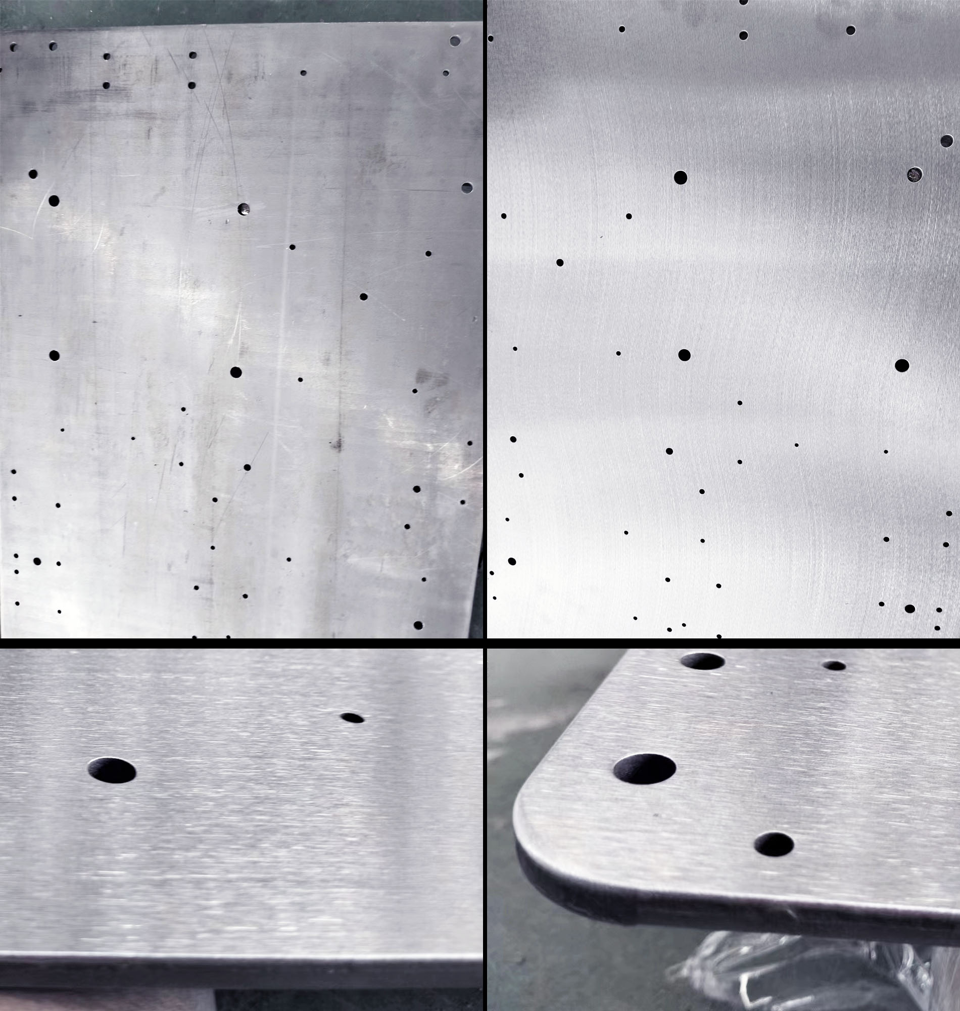 How to remove sheet metal deburrs after laser cutting?